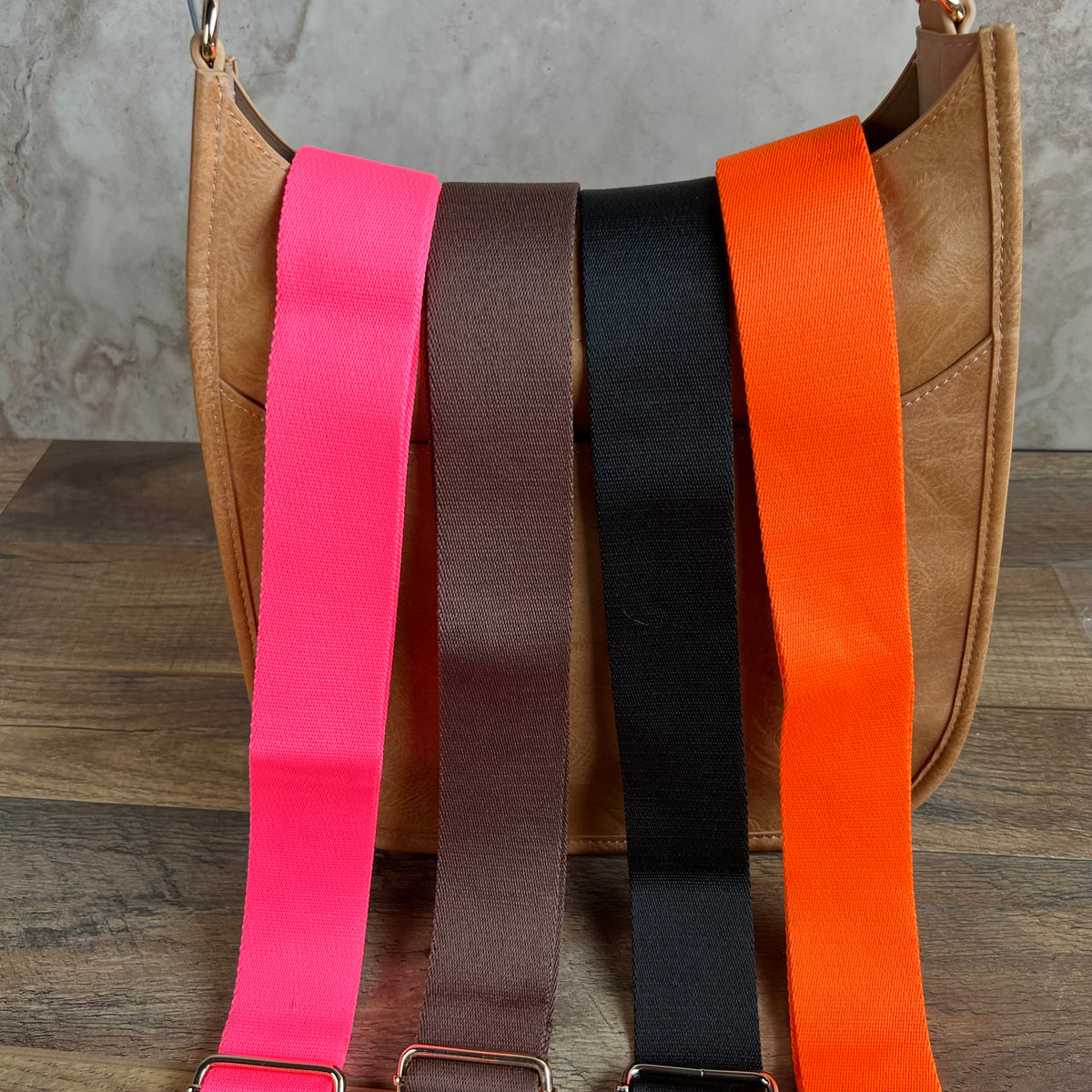 AHDORNED - Solid Color Crossbody Guitar Straps– Pink Dot Styles