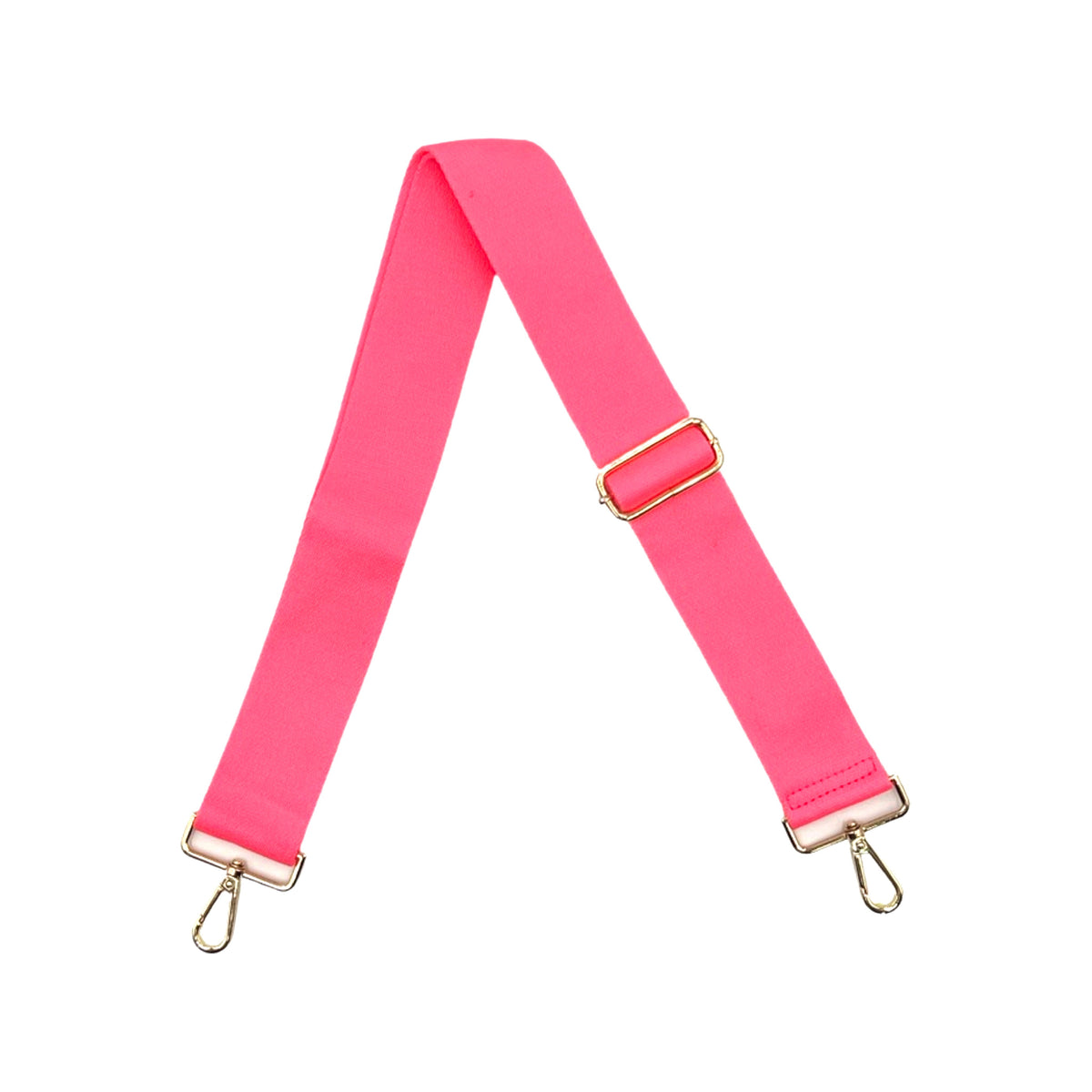 AHDORNED - Solid Hot Pink Crossbody Guitar Strap– Pink Dot Styles